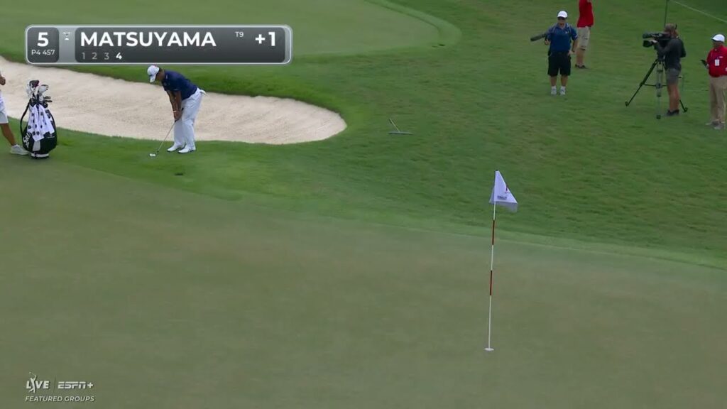 松山英樹、5番で落とし所が完璧なチップインパーセーブ ツアー選手権 初日 - One Stroke Golf