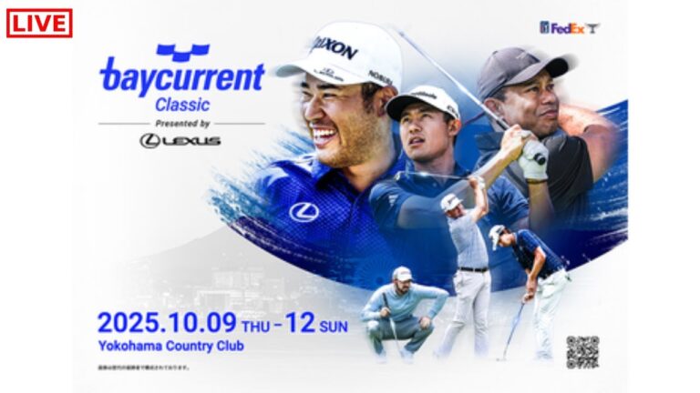 🔴 【ライブ配信】 『ベイカレント・クラシック2025』 フルゲーム ~ 2025年10月10日(金) - One Stroke Golf