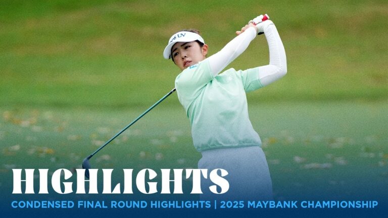Final Round Condensed Highlights | 2025 Maybank Championship - One Stroke Golf